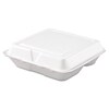 Dart Carryout Food Container, Foam, 3-Co, PK200 80HT3R | Zoro